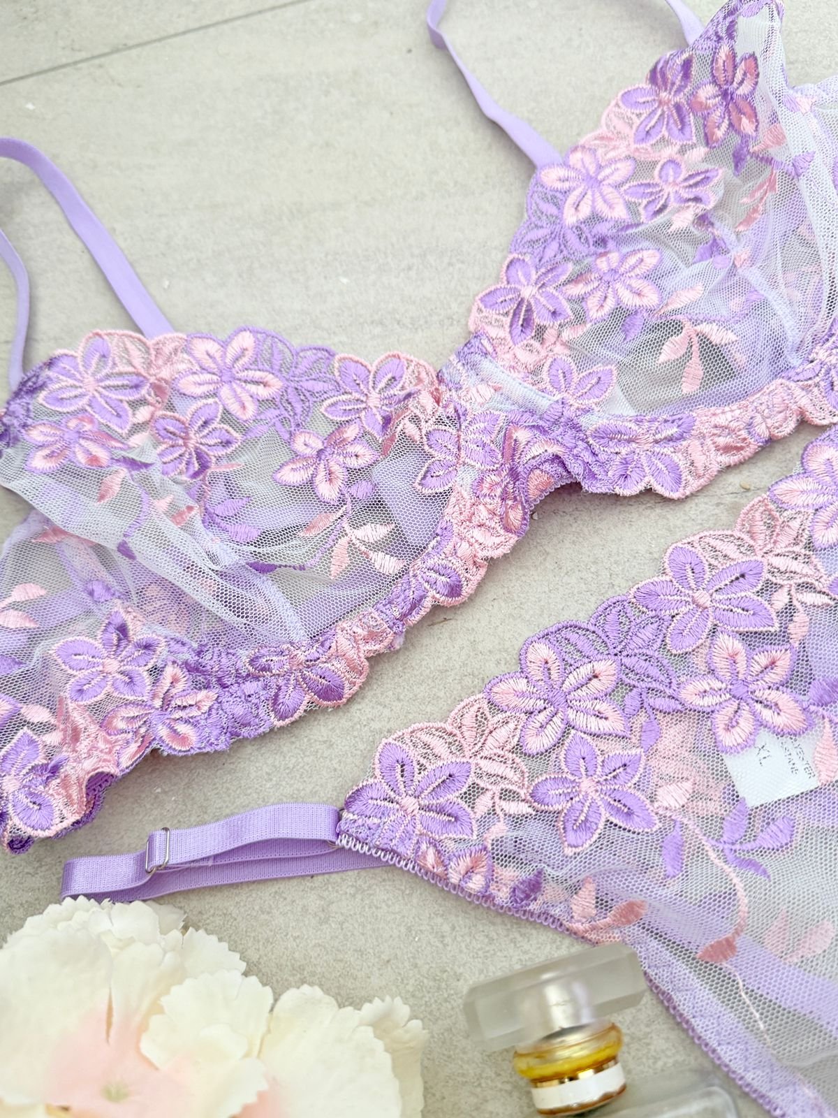 Set Maricheli lila – Lencería, Ropa Interior y Accesorios en México