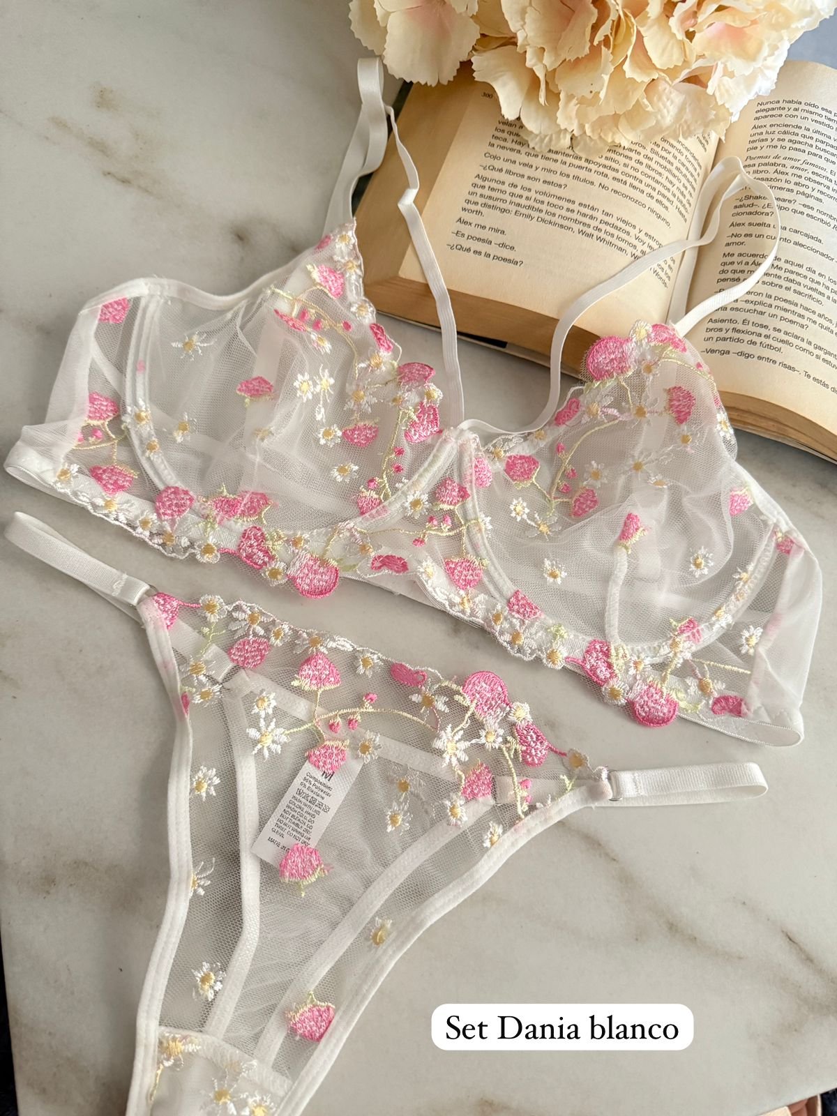 set danna blanco – Lencería, Ropa Interior y Accesorios en México