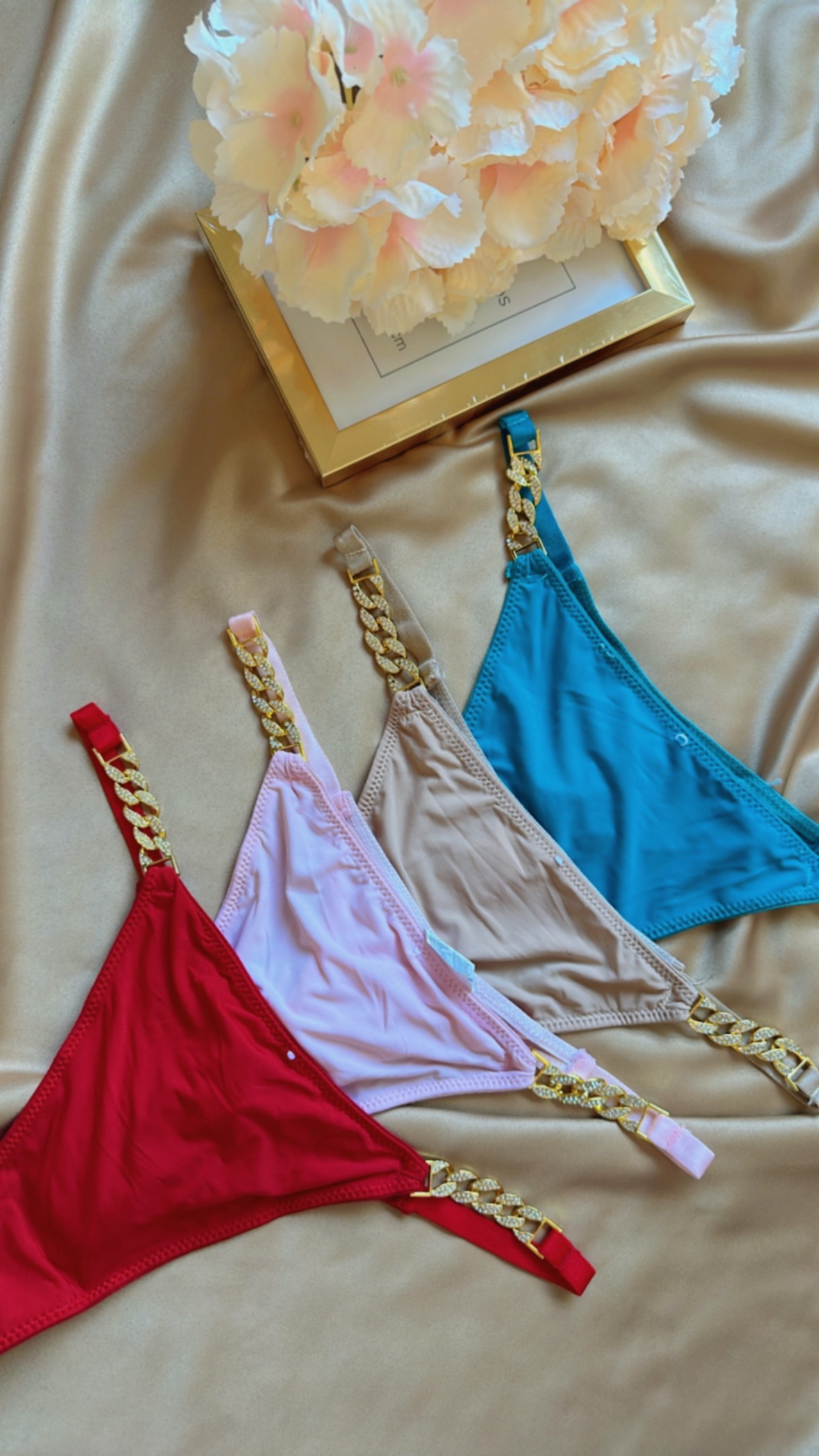 Tanga cadena lisa 🌸 media docena – Lencería, Ropa Interior y Accesorios ...