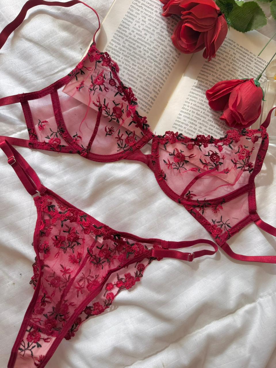 Set Uva de vino – Lencería, Ropa Interior y Accesorios en México