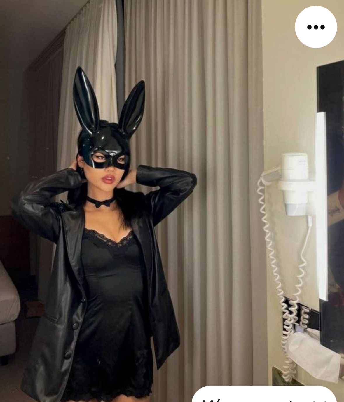 Máscara negra 🖤de conejita – Lencería, Ropa Interior y Accesorios en México