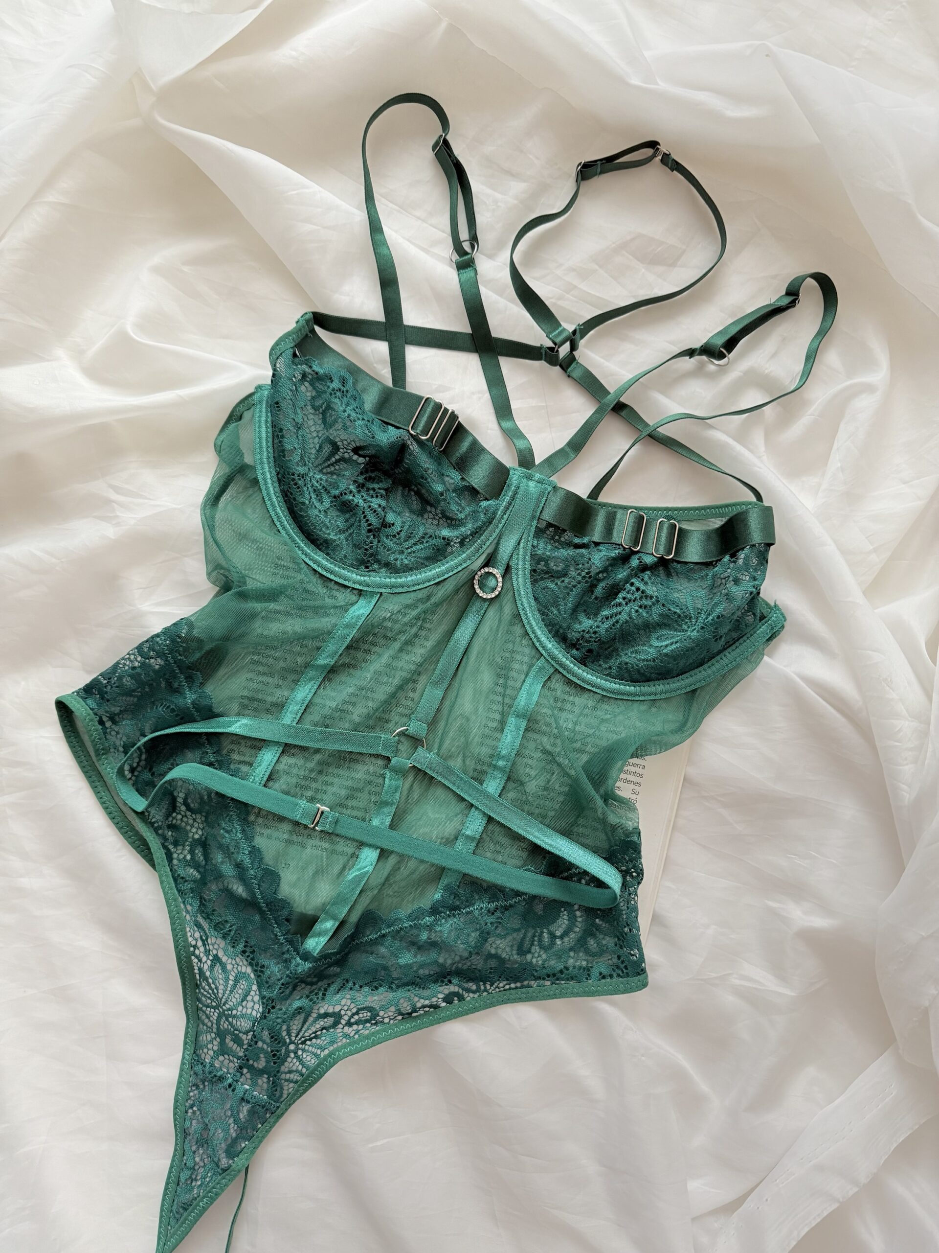 Body encaje esmeralda 💚 – Lencería, Ropa Interior y Accesorios en México