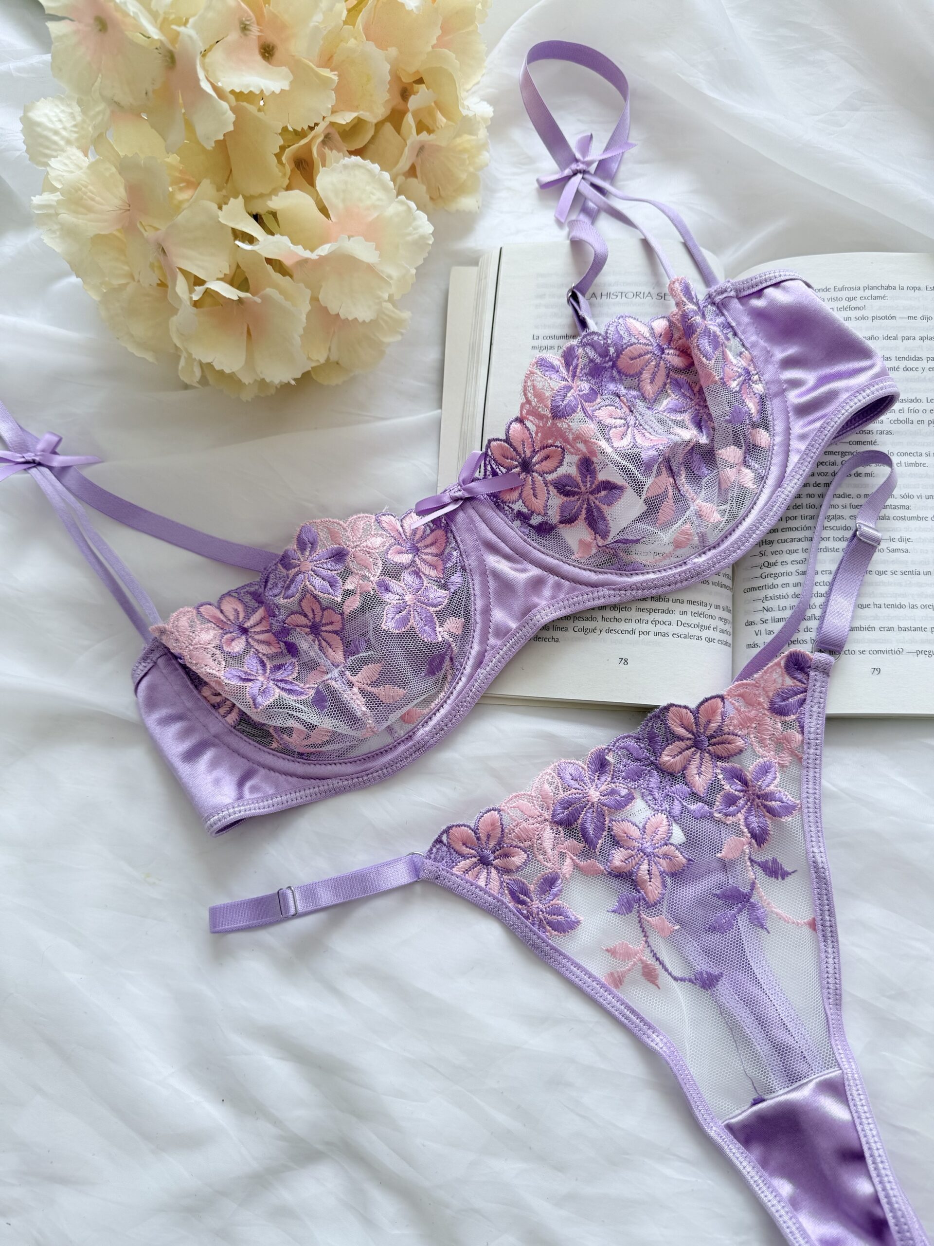 Set Maricheli 🌸 – Lencería, Ropa Interior y Accesorios en México