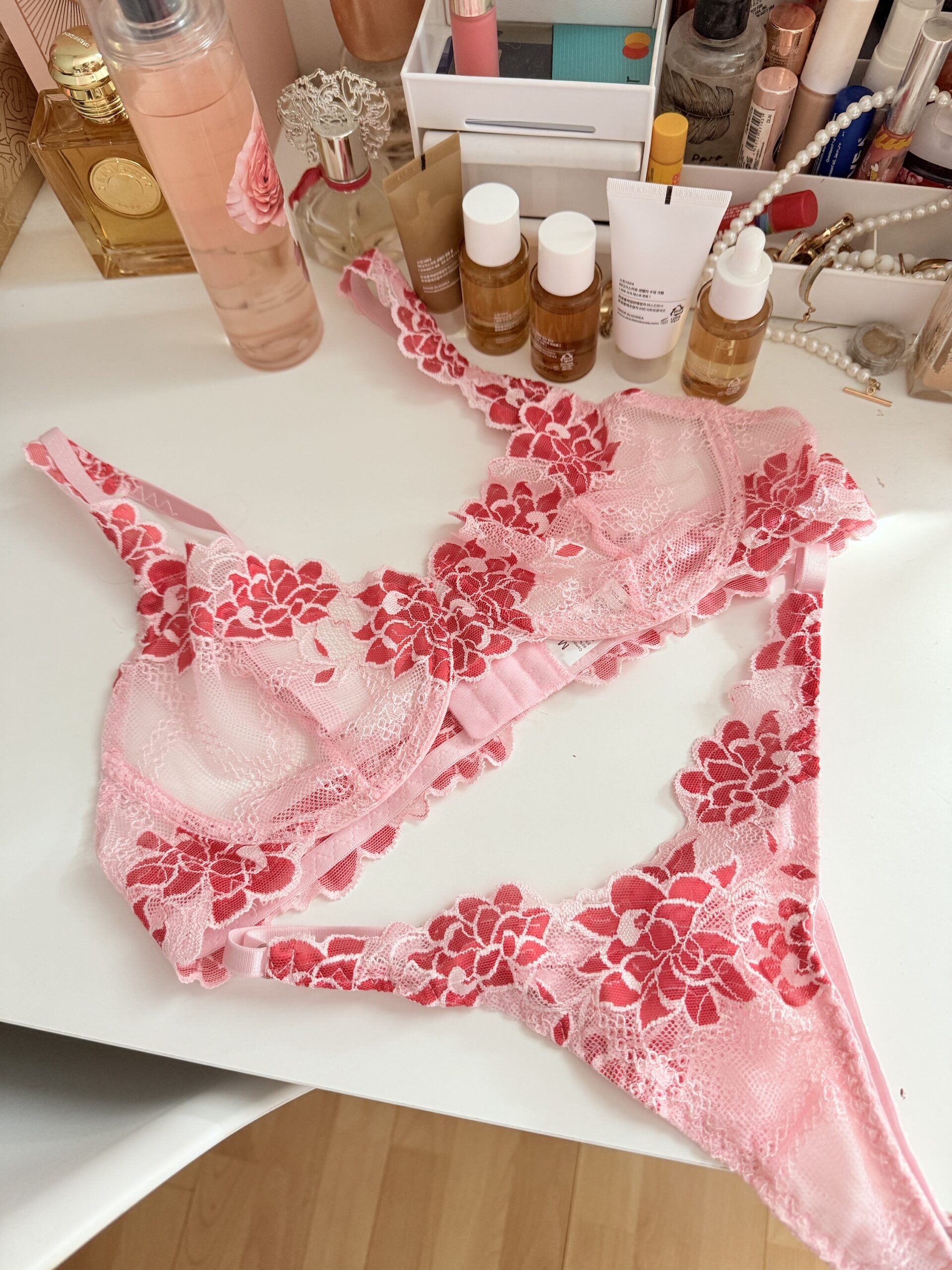 Set Flora – Lencería, Ropa Interior y Accesorios en México