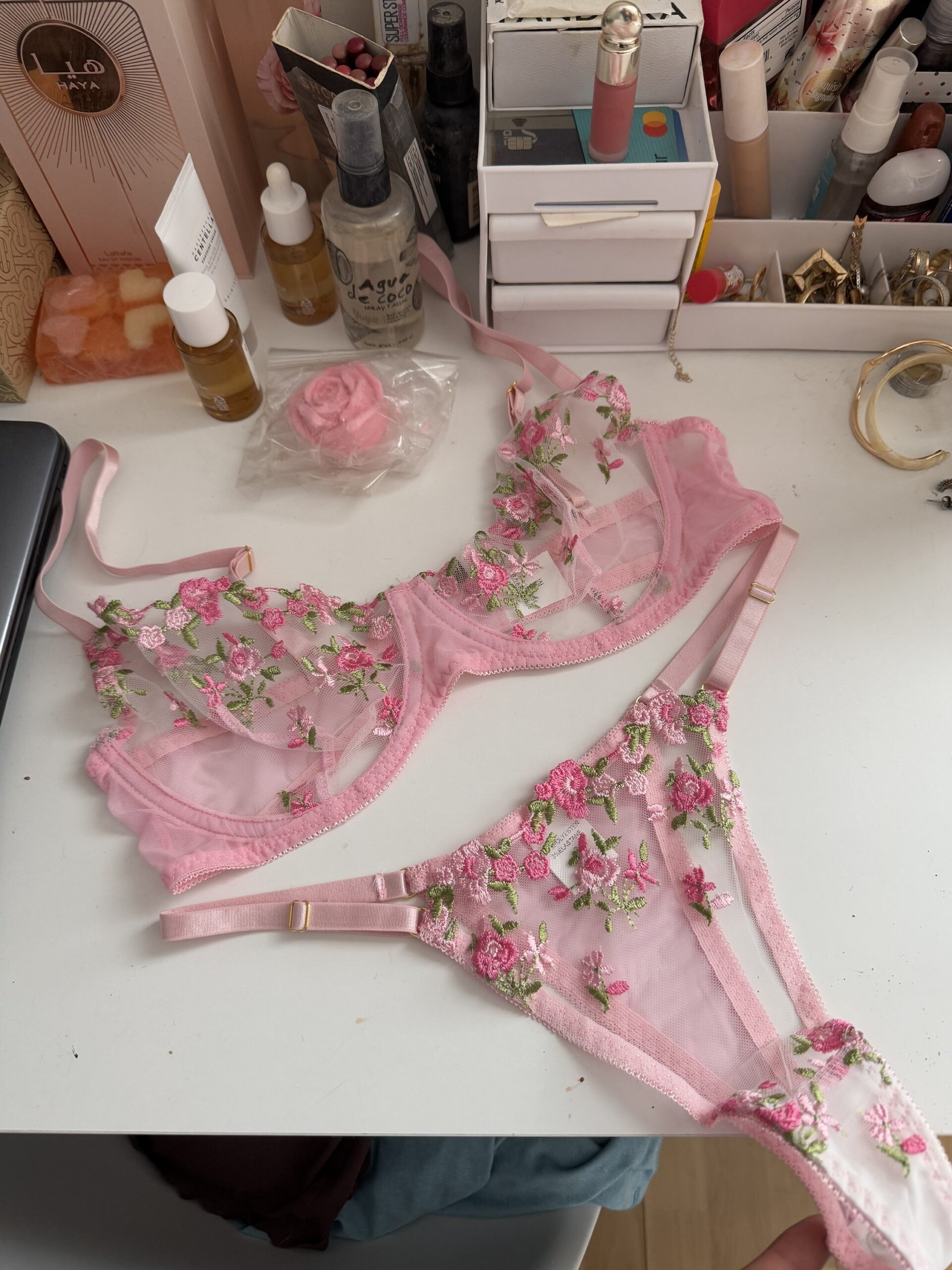 Set Amelia 💕 – Lencería, Ropa Interior y Accesorios en México