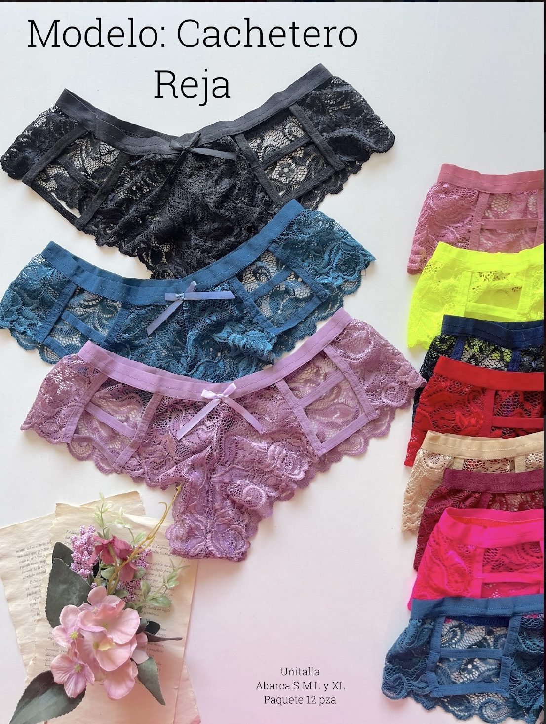 Cachetero reja 🥰 media docena – Lencería, Ropa Interior y Accesorios en ...