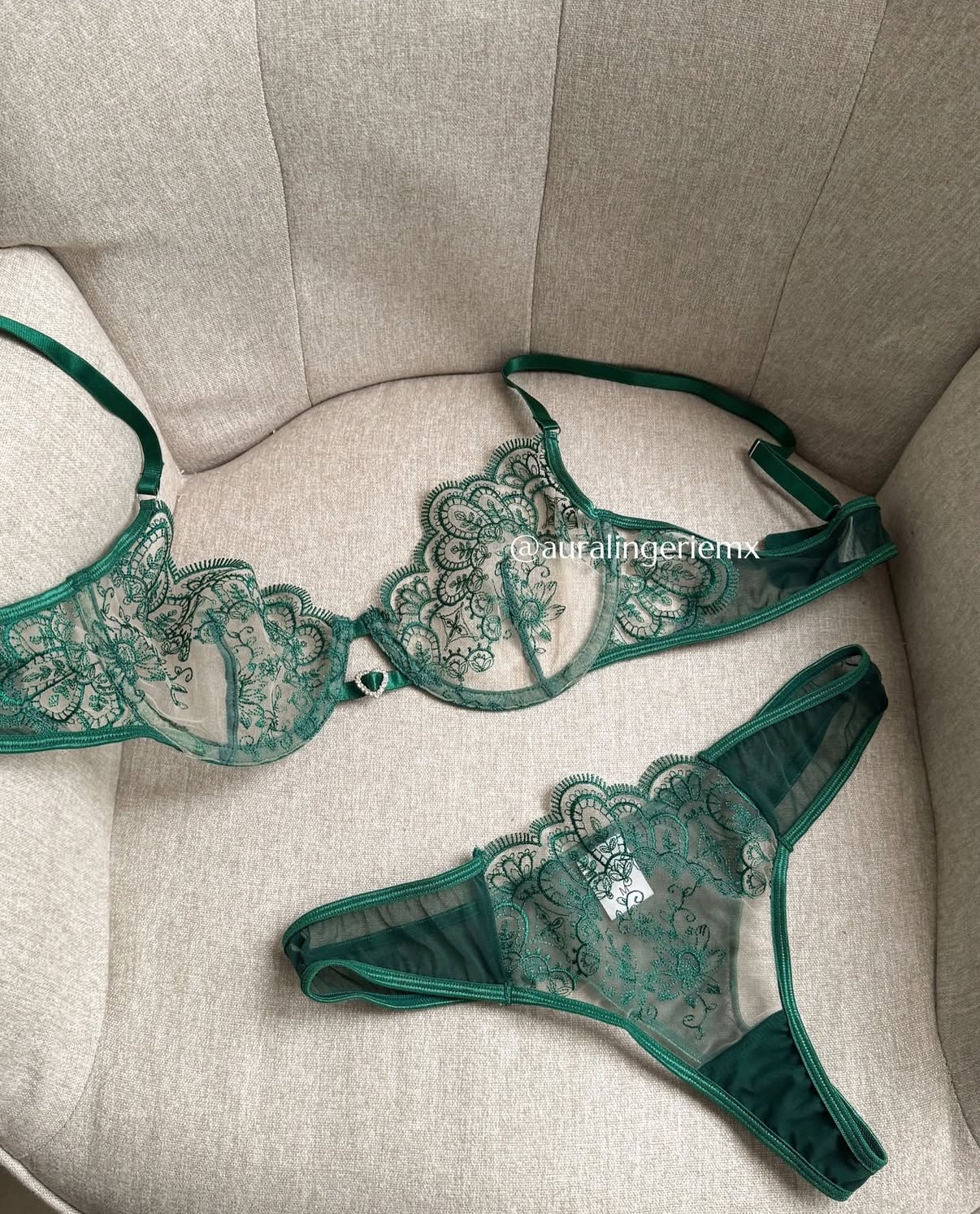 Set Ivet verde 💚 – Lencería, Ropa Interior y Accesorios en México